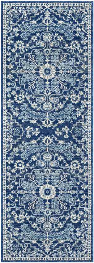 Olivia Traditional Dark Blue Area Rug - Stunning Rug Design