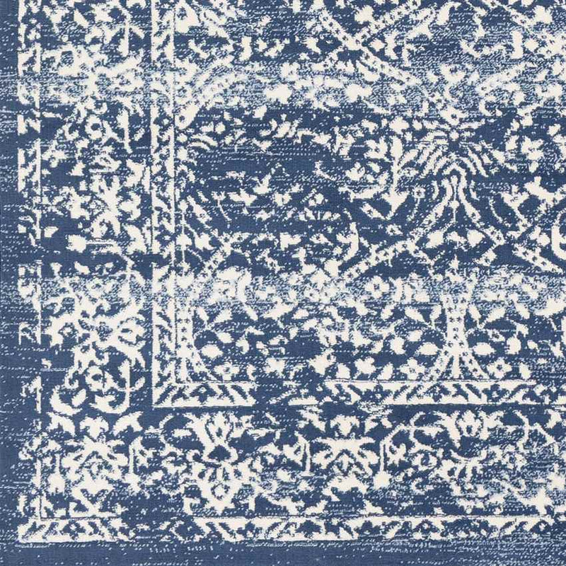 Beauvais Traditional Navy Area Rug - Rich Elegance