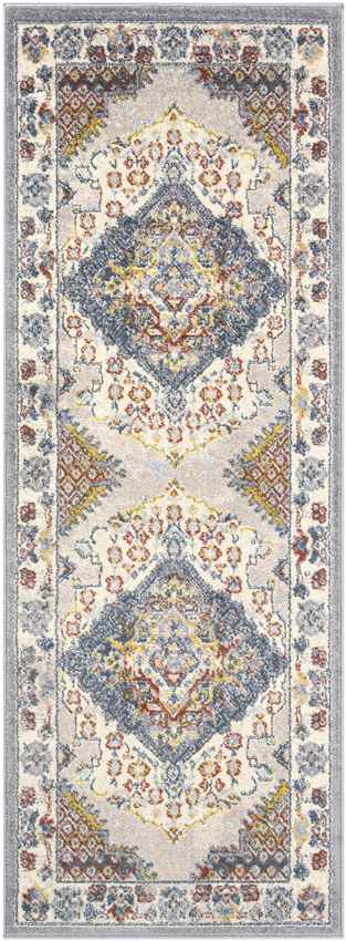 Var Traditional Gray Area Rug - Classic Elegance