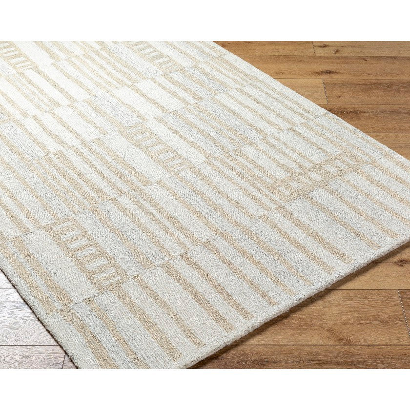 Calle Modern Light Gray Area Rug - Rich Elegance
