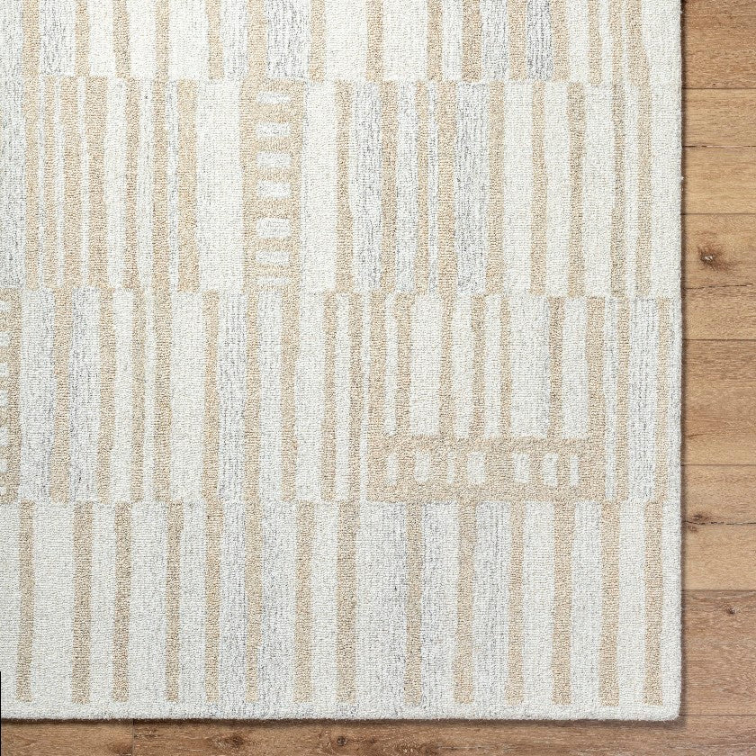 Calle Modern Light Gray Area Rug - Rich Elegance